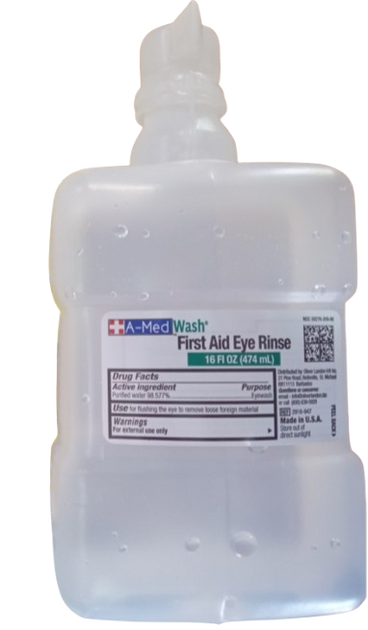 Eye Flush 16 oz Bottle | bDurable Supplies