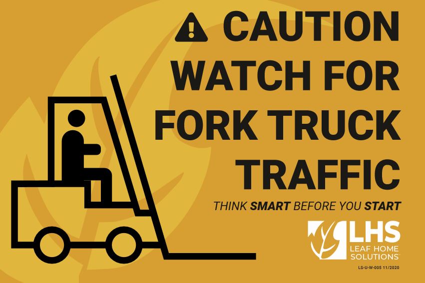 Fork Lift Sticker | bDurable Supplies