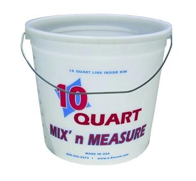 10 qt Mix and Measure Pail with Handle | bDurable Supplies