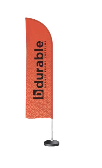 8' Sail Banner (Full Setup) | bDurable Supplies